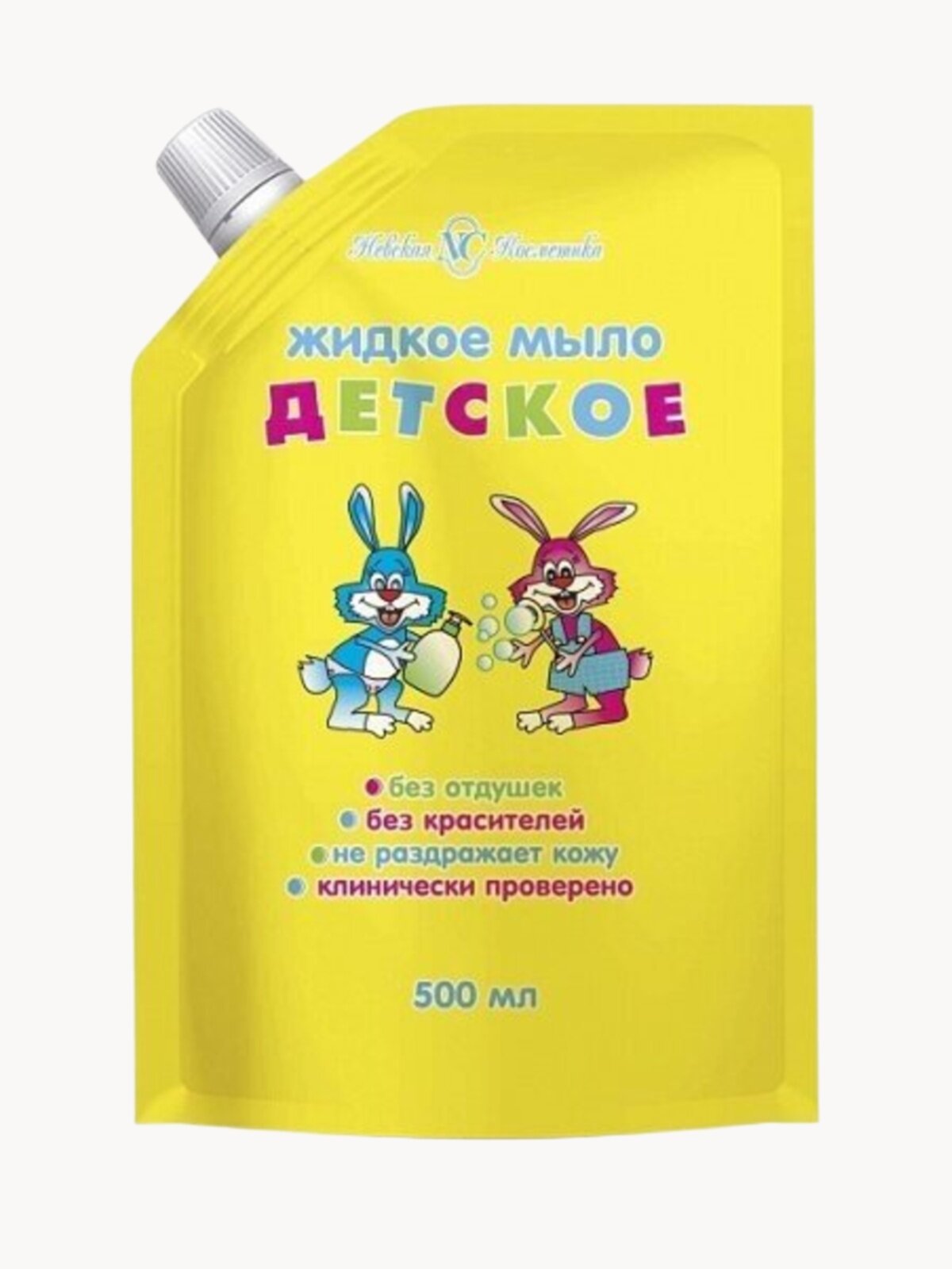 Жидкое мыло Невская Косметика Детское, 500 мл (дой-пак)