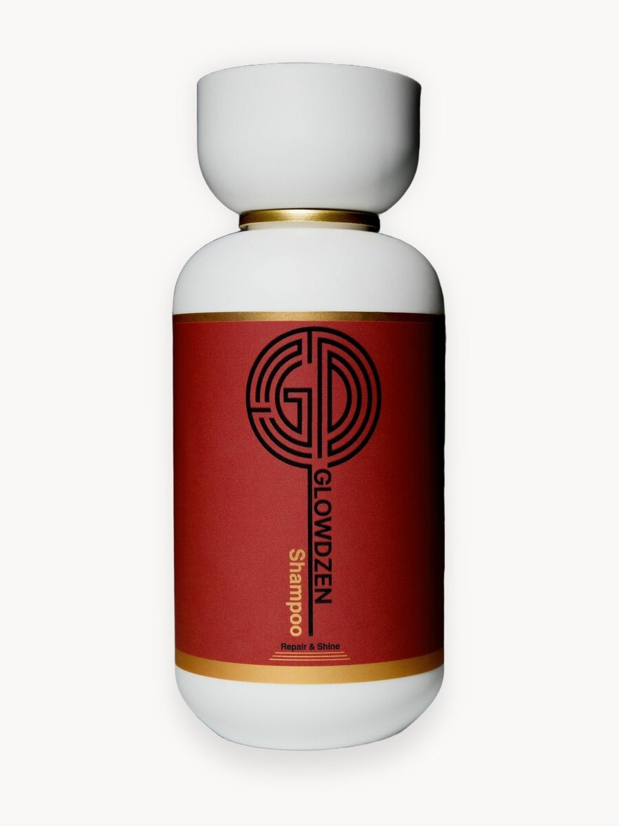 Шампунь для волос женский GLOWDZEN - восстановление и уход, для ослабленных волос, профессиональный, 250 мл.