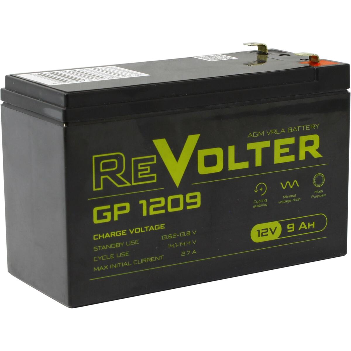 Аккумулятор ReVolter GP 1209 (12V, 9Ah) для UPS