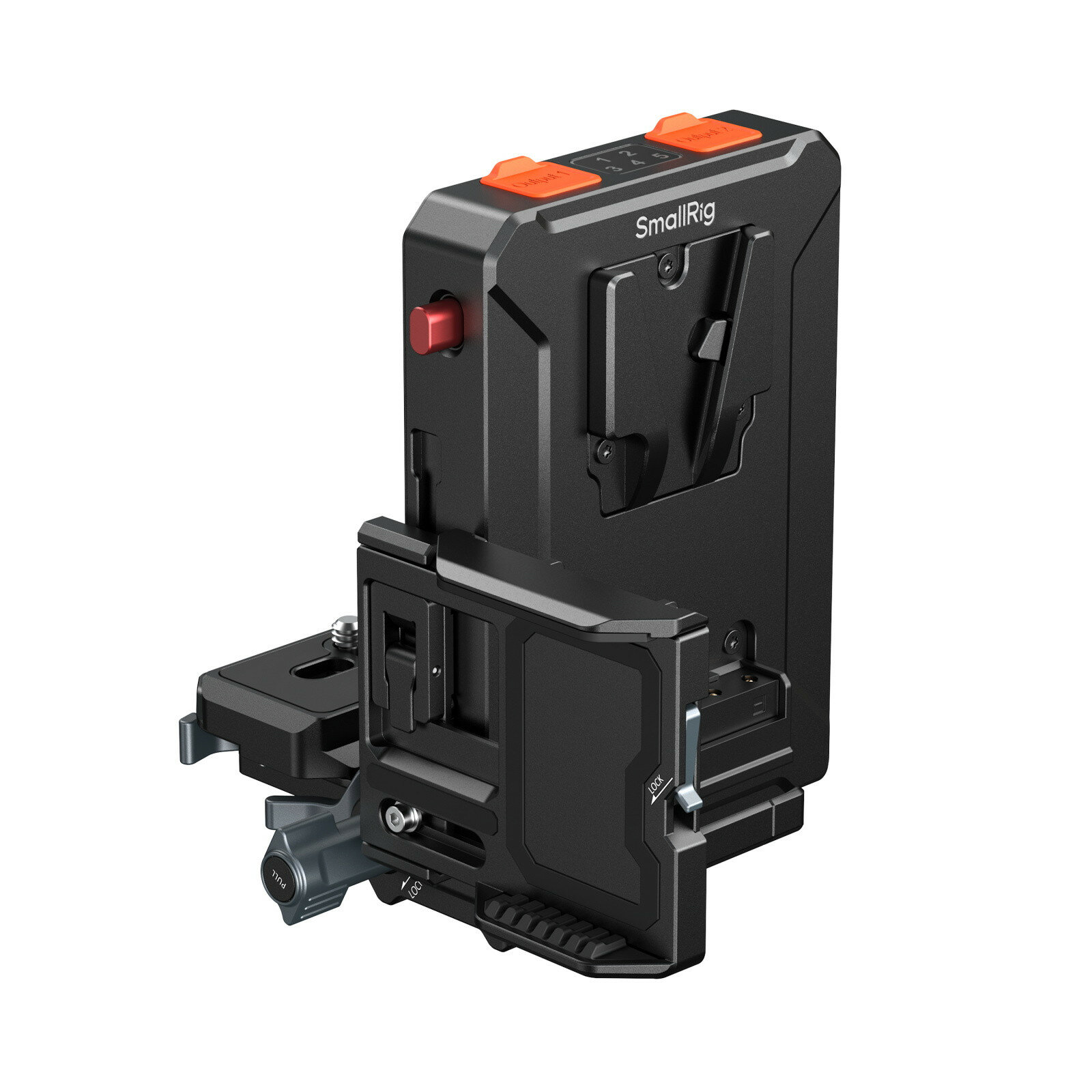 Аккумуляторная площадка V-Mount SmallRig 5899 Intelligent Power Management & Arca-Swiss Quick Release Plate