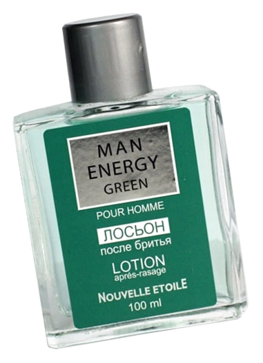 Лосьон после бритья для мужчин Новая Заря Энерджи Грин 100 мл - Nouvelle Etoile Man Green