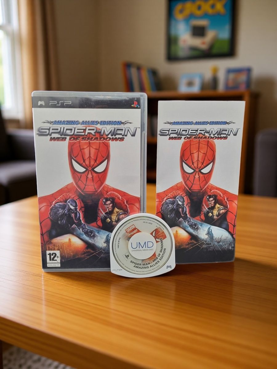 Игра для PSP Spider-Man: Web of Shadows