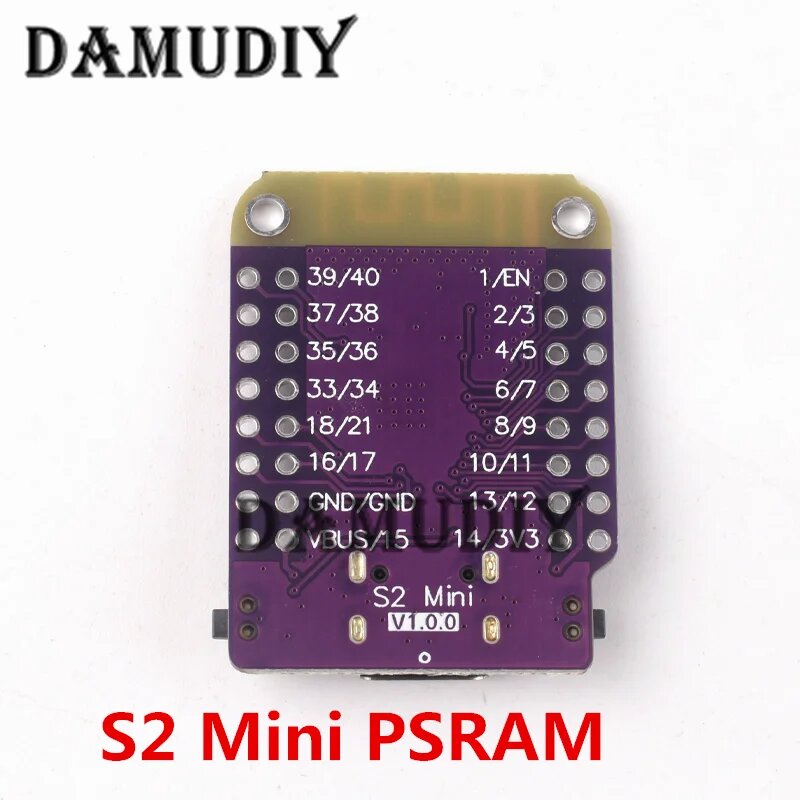 ESP32 S2 Mini PSRAM 10шт. — фото 1