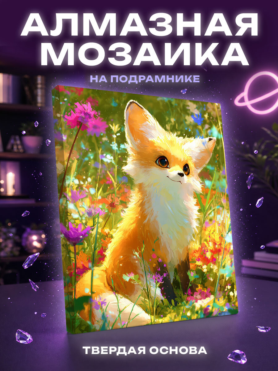 Алмазная мозаика Лиса