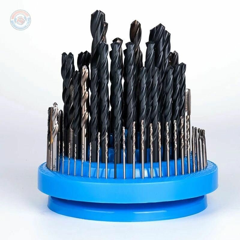 Подставка для сверл, органайзер для бит и сверл 1-13 мм, удобное хранение сверл в мастерской, полипропиленовый держатель для дрели