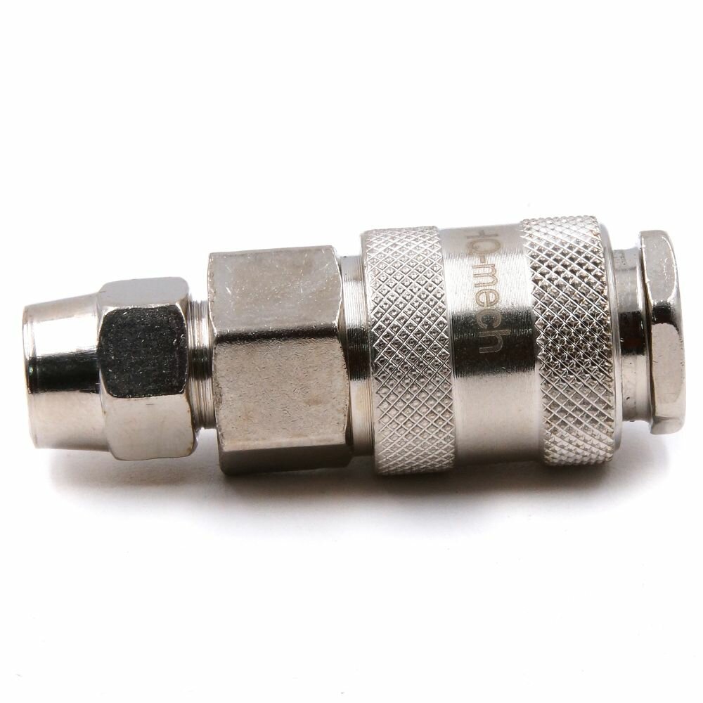 Быстросъем HQ-GH10i папа, накидная гайка под шланг 8 х 10 мм, сталь