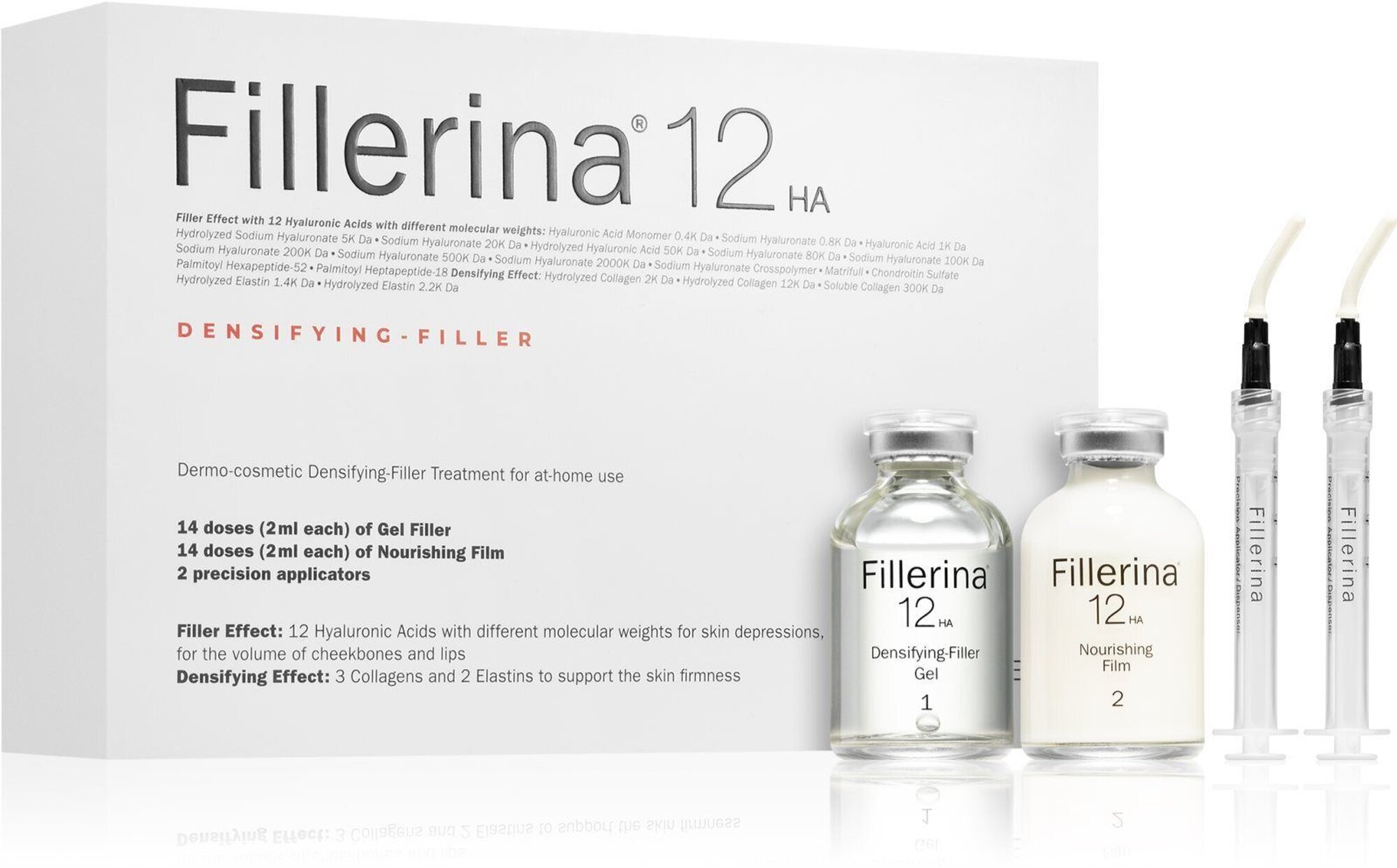 Fillerina уход за лицом, заполняющий морщины Densifying Filler Grade 4 2x30 ml