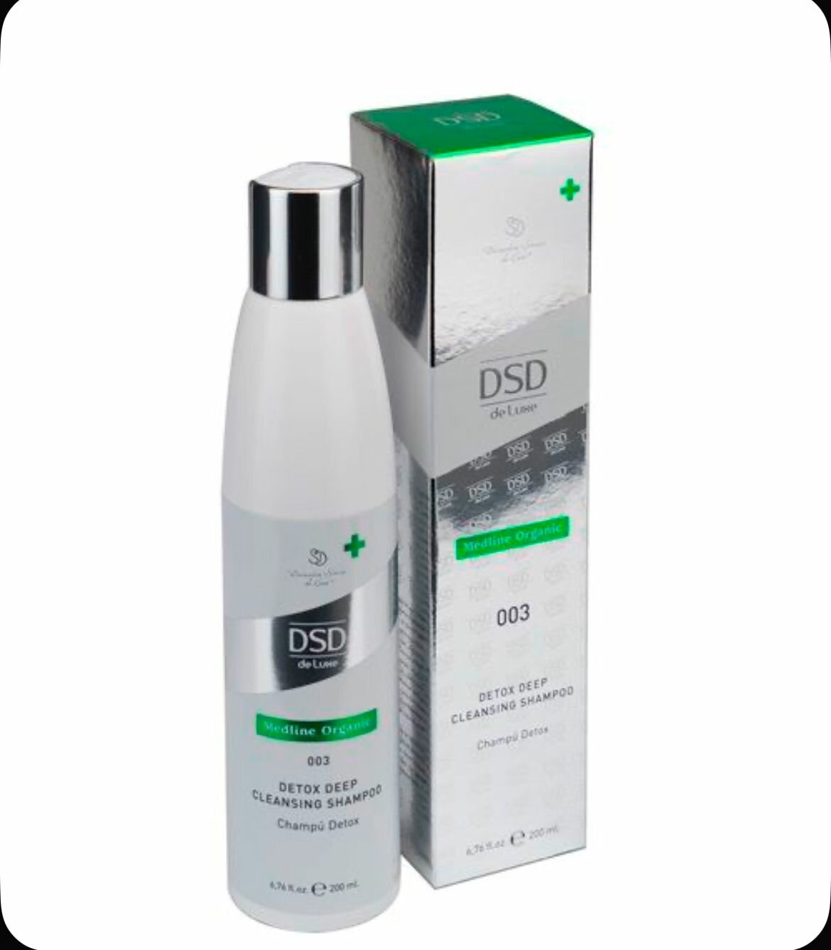 DsD de Luxe - 003 Detox Deep Cleansing Shampoo Детокс шампунь для глубокого очищения 200 мл