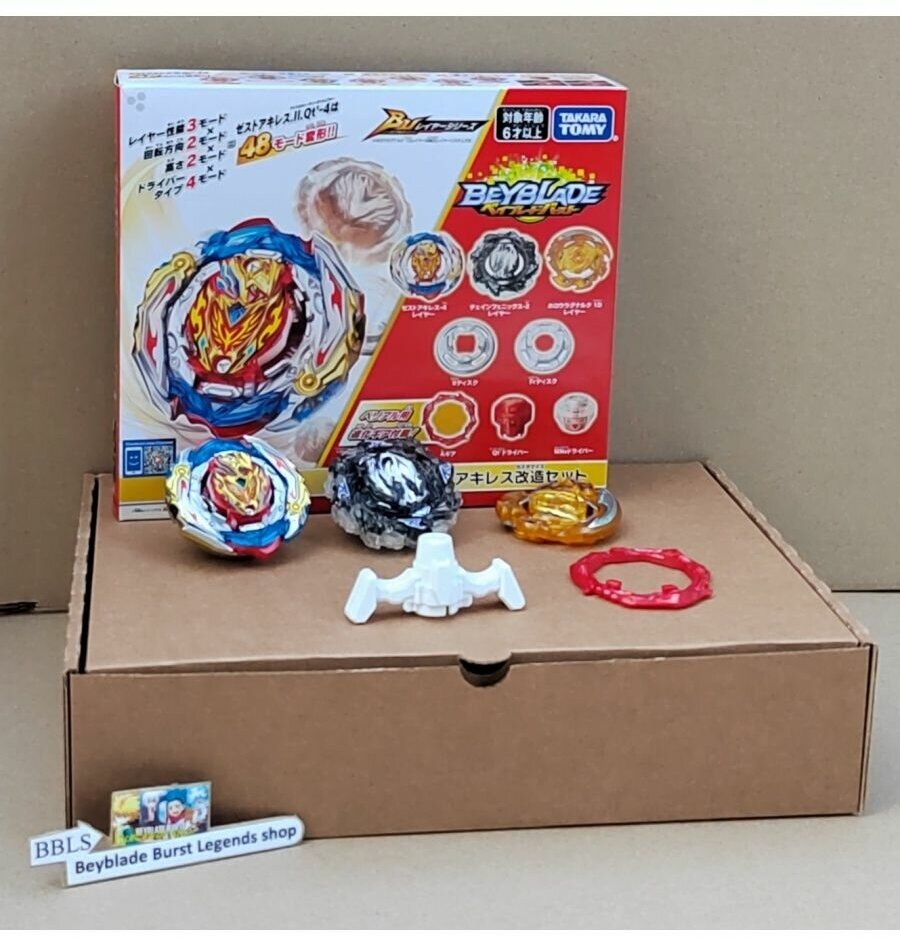 Волчок Beyblade Burst "Achilles B201", с 48 режимами вращения, от 6 лет