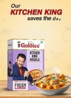 Kitchen King Goldiee / Специи (приправа) Король Кухни- универсальная. 100гр. Индия.