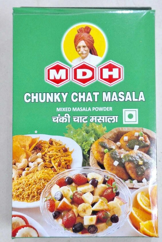 CHUNKY CHAT Masala, MDH (Приправа для Салата (Чанки Чат), Махашиан Ди Хатти), 100 г.