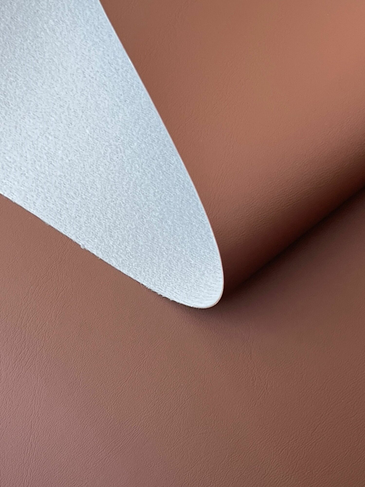 Экокожа Nice 1 мм цвет коричневый 100 см х 140 см