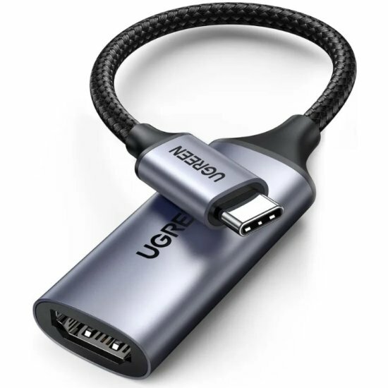 Адаптер Ugreen , CM297, USB-C - HDMI, серый(70444)