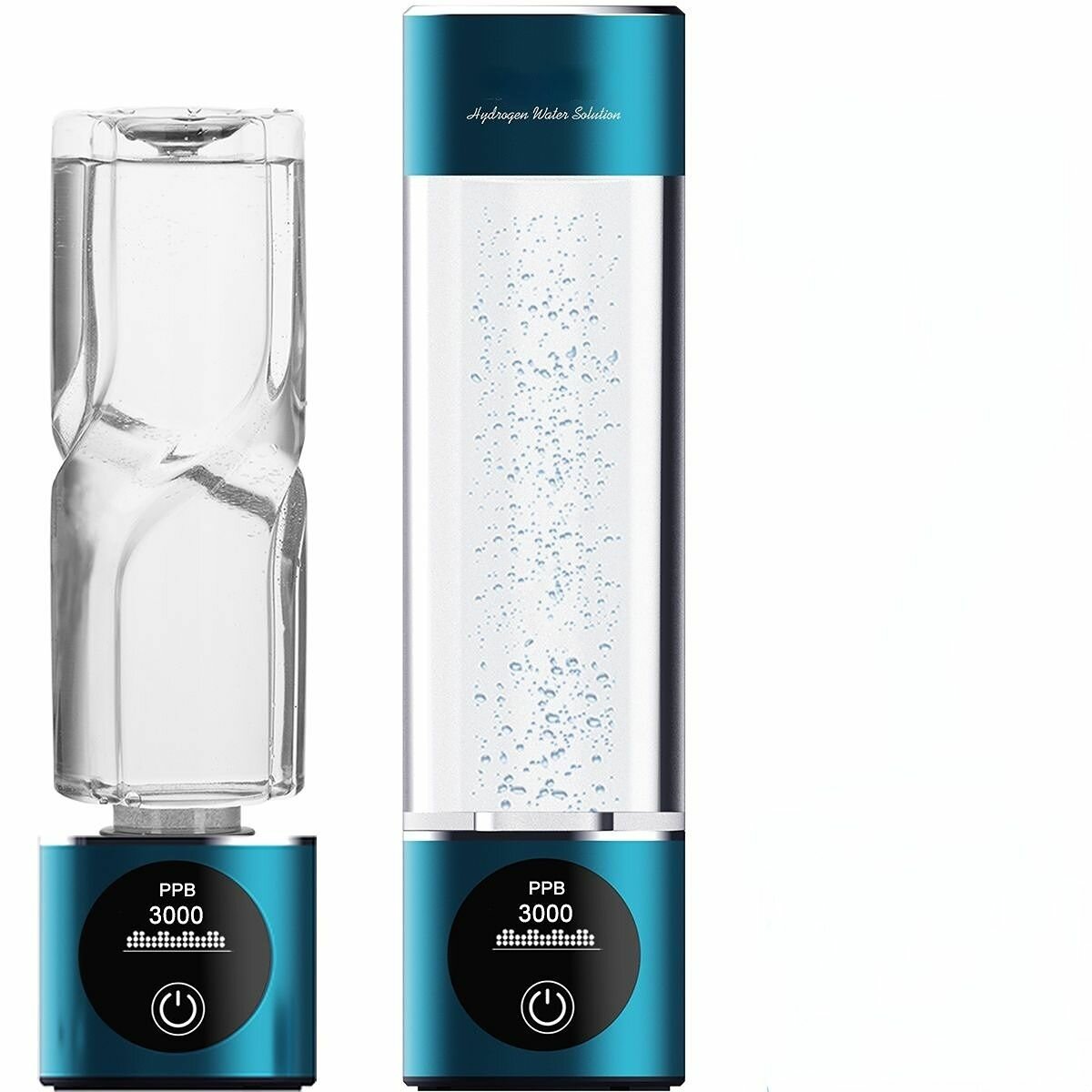 Водородная бутылка / Генератор водородной воды, ALTHY H2-PRO H, Performance USA DuPont SPE & PEM Двухкамерная технология, Портативный ионизатор воды