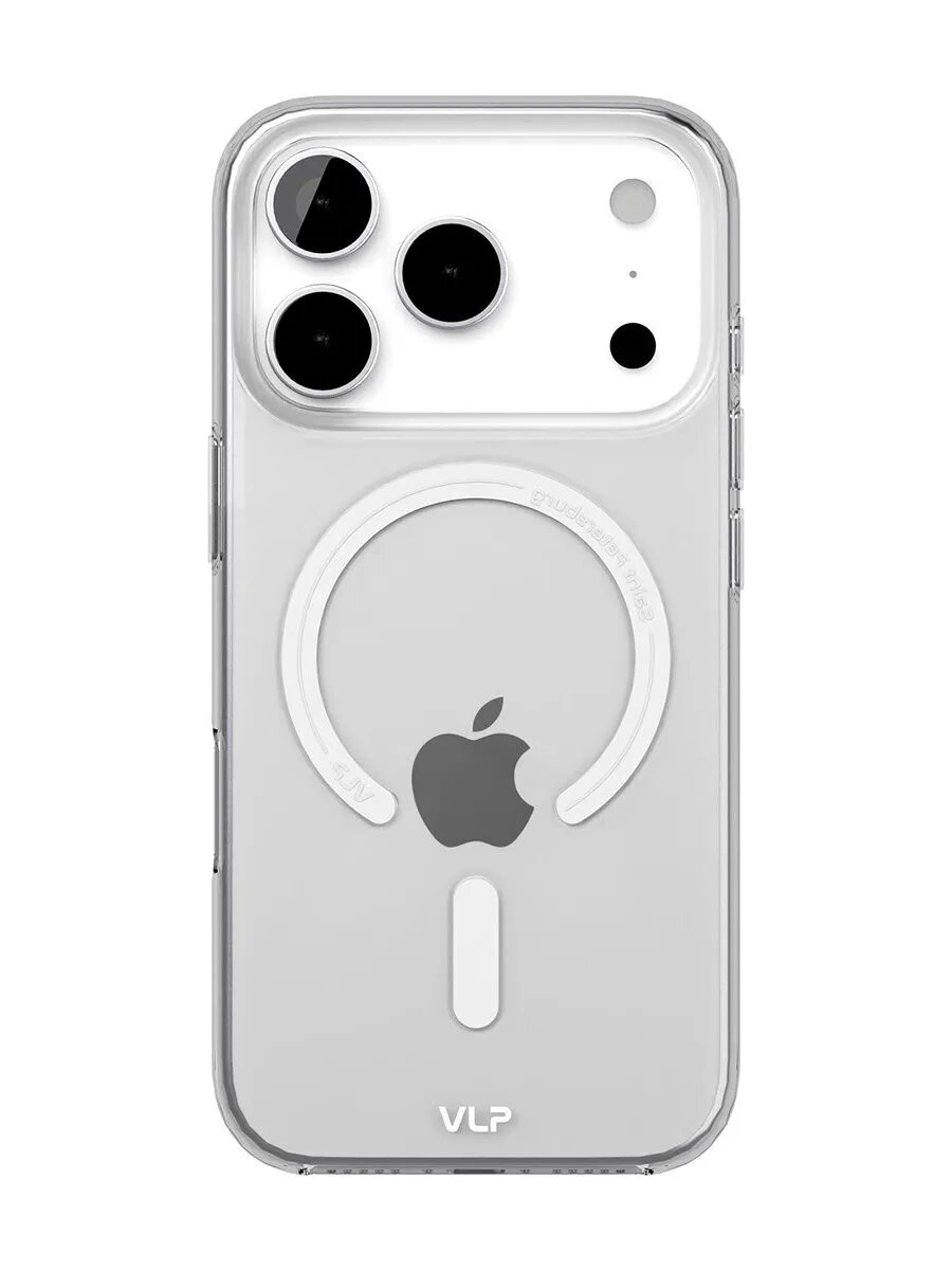 Клип-кейс VLP Puro Case с MagSafe для Apple iPhone 17 Pro Transparent