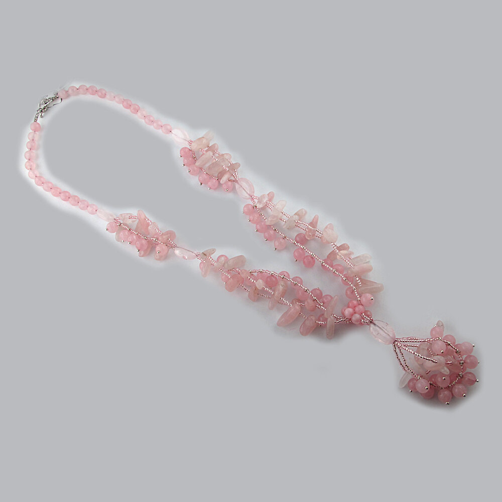 Колье, кварц