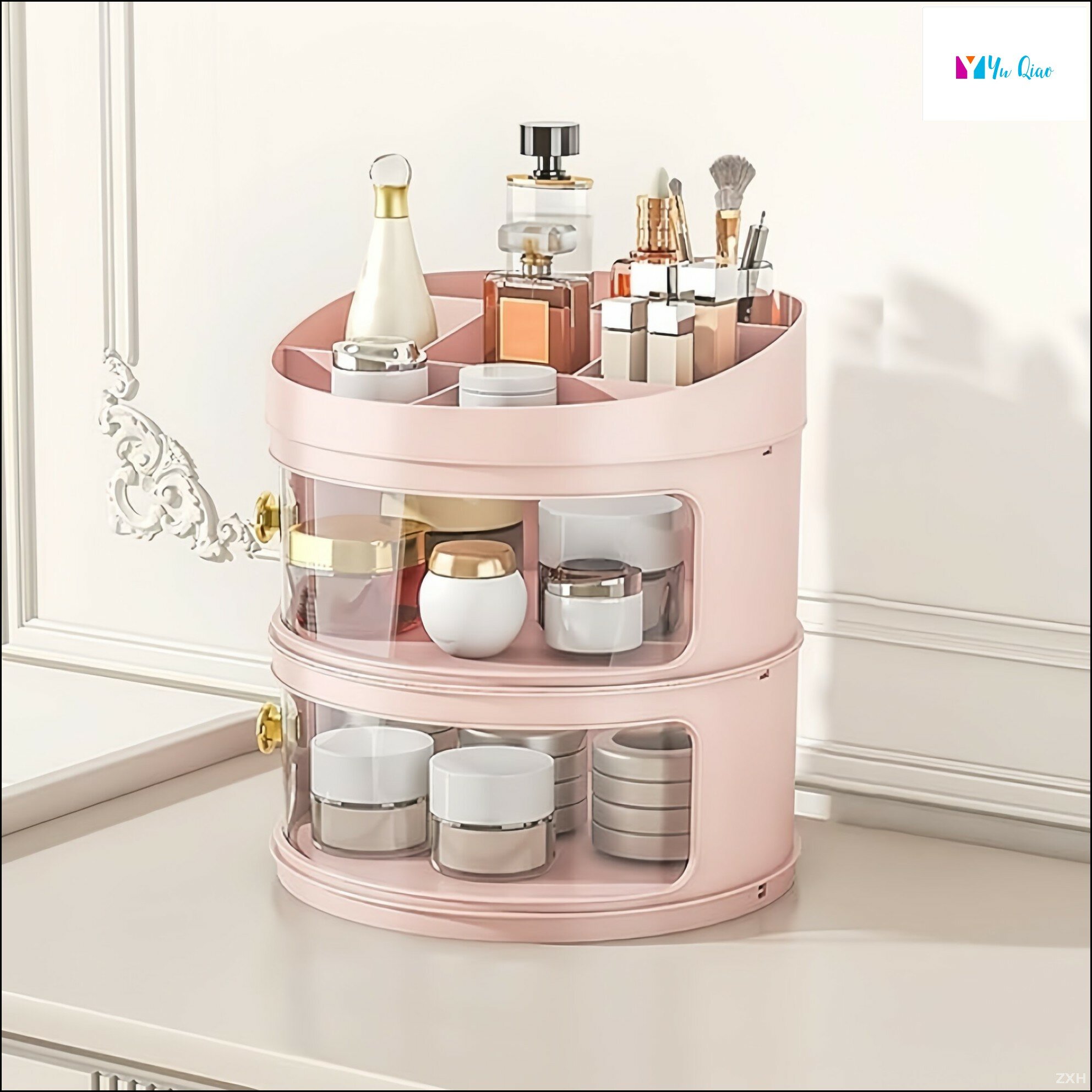 Эксклюзивная пылезащитная витрина для духов с прозрачной коробкой