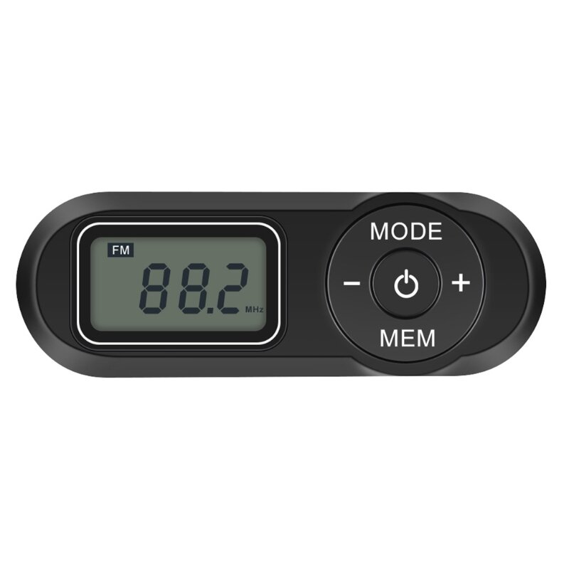 Цифровое Карманное FM-радио Портативный FM-радиоприемник FM-приемник Портативное FM-радио: 64-108 МГц