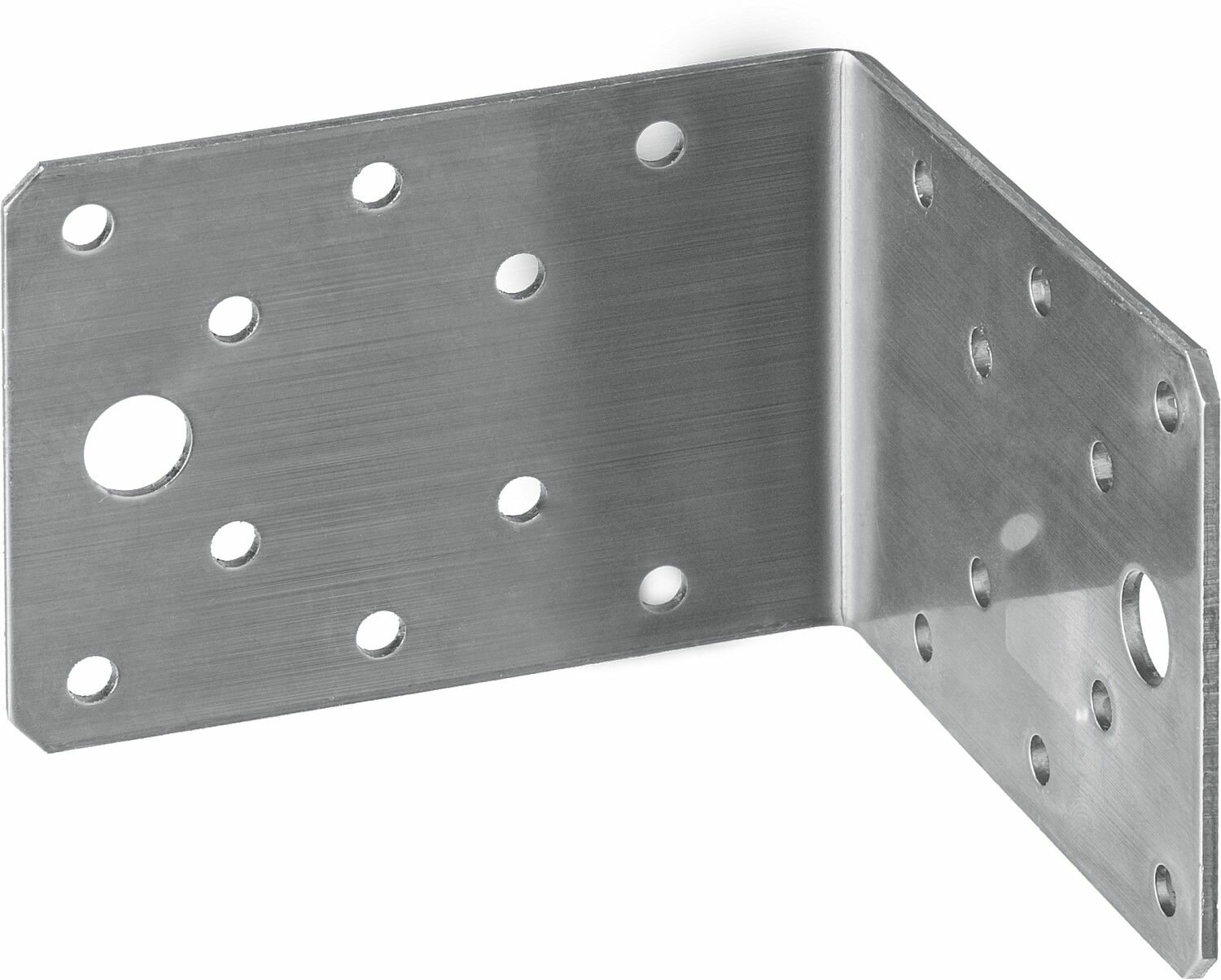 Нержавеющий уголок ЗУБР НКУ-2.0, 65x90x90x2 мм, профессиональный крепежный элемент 310526-65