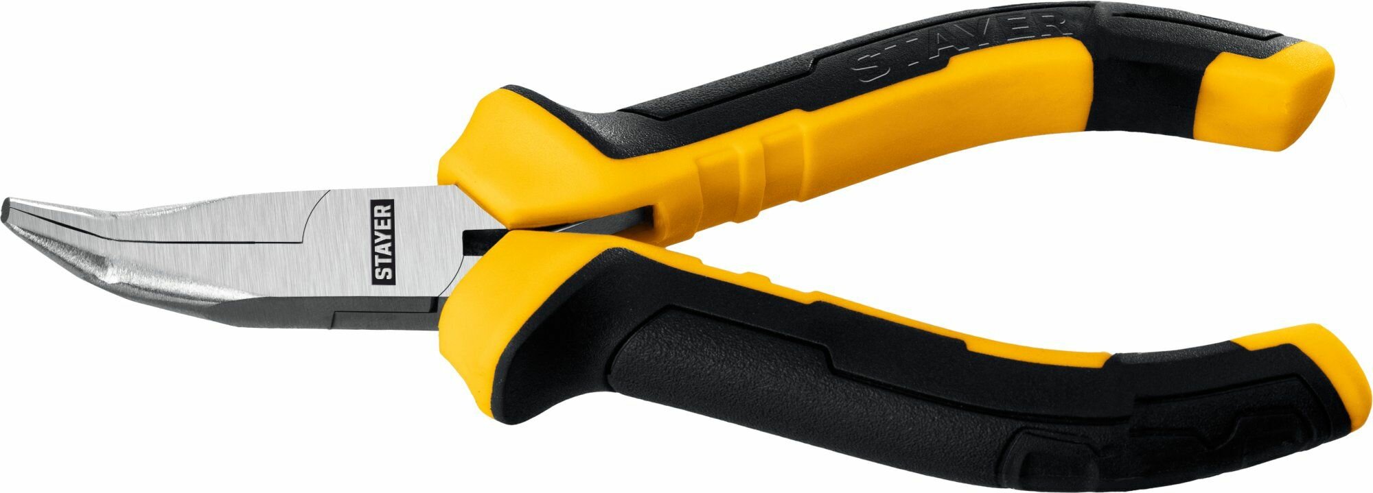 Мини-тонкогубцы STAYER, 120 мм, изогнутая форма 2218-3_z03