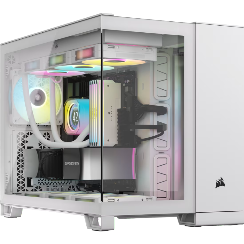 Corsair Корпус Miditower Corsair iCUE LINK 2500X RGB CC-9011268-WW, mATX, белый (без БП)