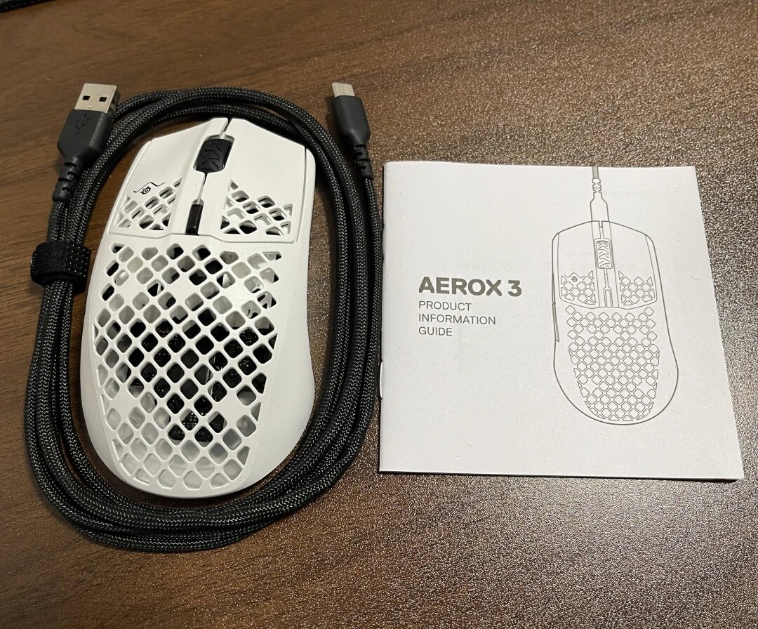 SteelSeries Aerox 3 проводная игровая мышь, No Retail Box