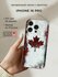 Чехол на Apple iPhone 16 Pro / Айфон 16 Про с принтом "Канада"