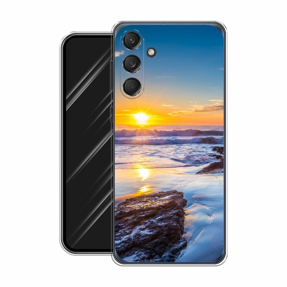 Чехол на Samsung Galaxy M55 / Самсунг M55 с принтом "Восход 6" — фото 1