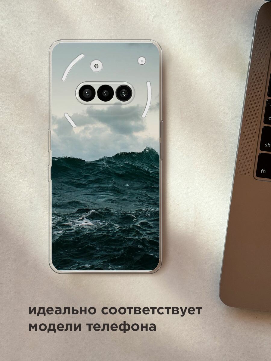 Чехол на Nothing Phone 3a / Нотинг Фон 3а с принтом "Волны 11" — фото 1