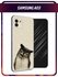 Чехол на Samsung Galaxy A03 / Самсунг Галакси А03 с принтом "Сова"