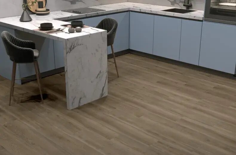 Керамогранит Artkera Group Naturalwood GP20120NAT08 20x120 Матовая, Антислип Коричневый