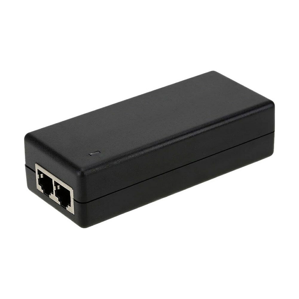 AN-PI30GL Amatek - инжектор PoE / PoE+ пассивный 30Вт, 1000 Мбит/с