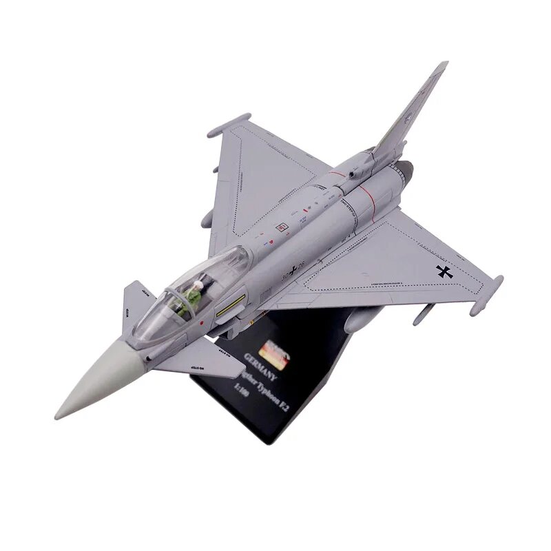 Металлическая модель самолета Eurofighter EF2000 1/100 IGX KIT