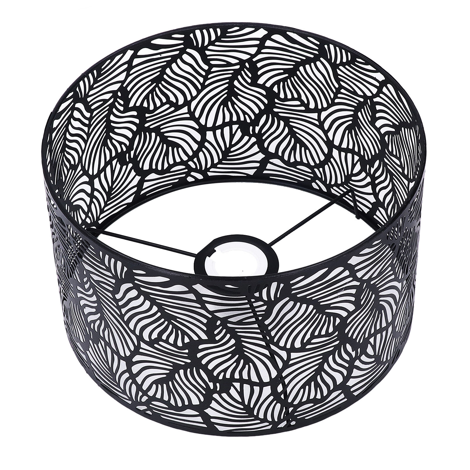 Абажур Свет Абажур Современный Простой Стиль Домашнее украшение для лампочек E14 E27 Черный