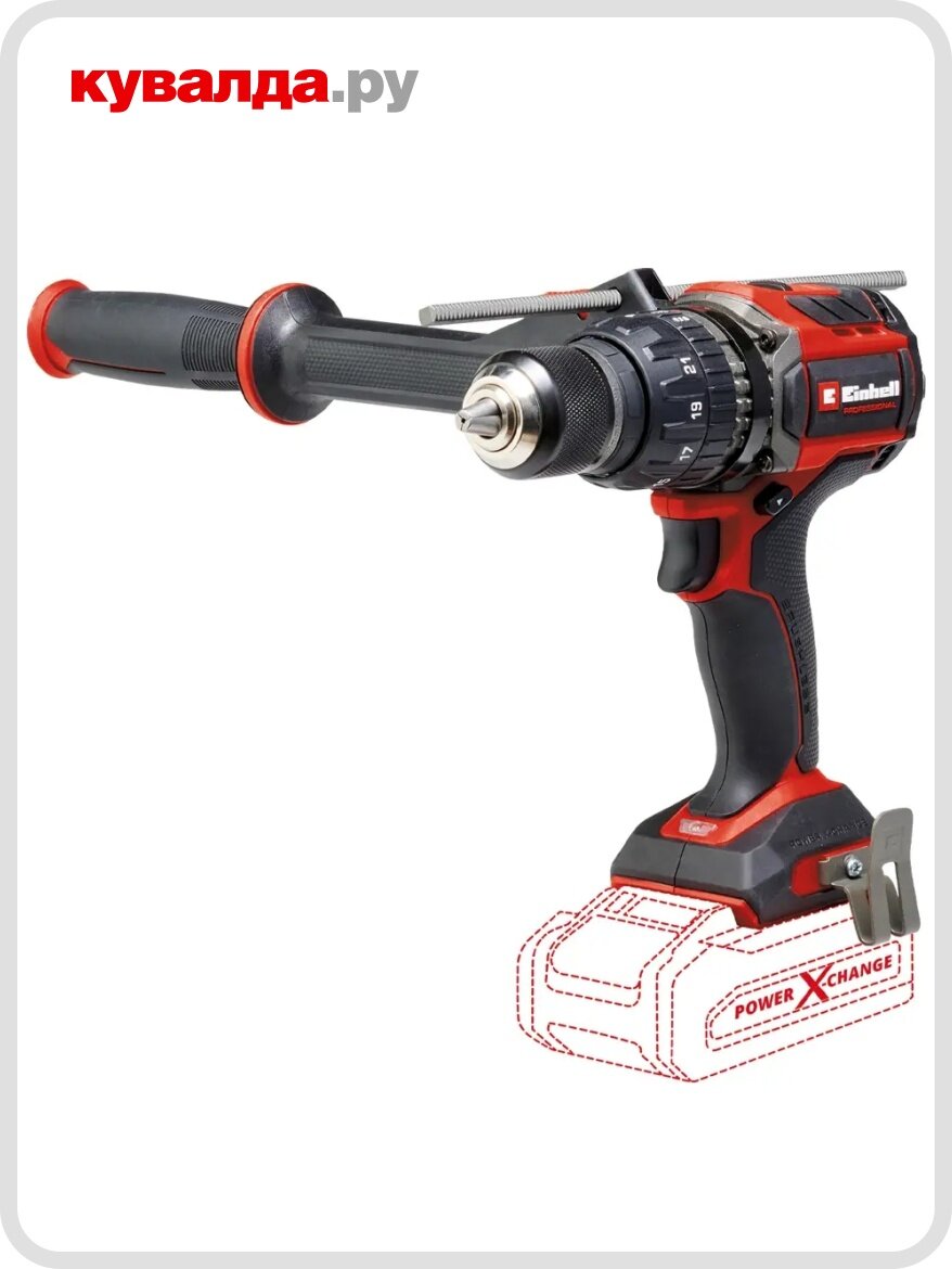 Дрель-шуруповерт аккумуляторная EINHELL TP-CD 18/120 Li-i BL ударная 20 Li-i BL