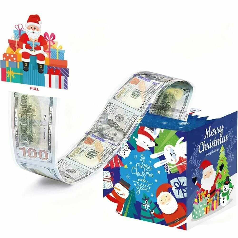 Подарочная коробка сюрприз для купюр