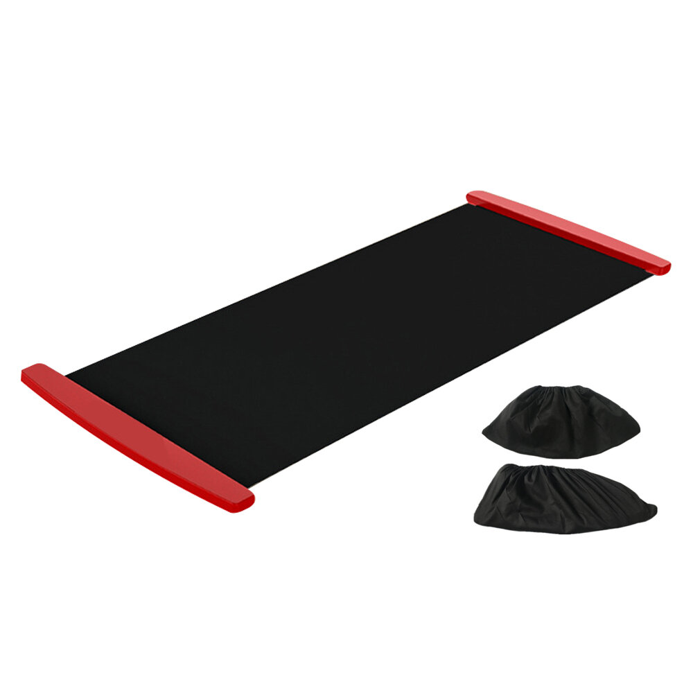 Коврик для скольжения для йоги дома Спортивный фитнес Пластина для скольжения Тренировочный коврик для скольжения Коврик для роликов Упражнения для ног Аксессуар Размеры: 1.4*0.5м, 1.8*0.5м, 2.0*0.5м (выбор) Цвета: оранжевый, черный (выбор) Материал: