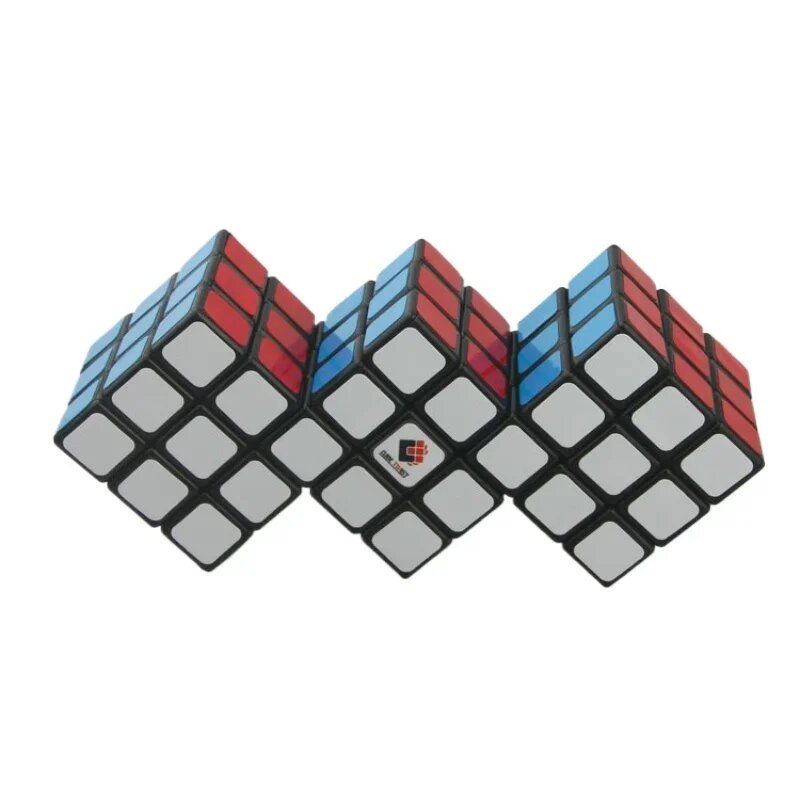 Кубик Рубика Cube Twist Triple 3x3 без наклеек Black