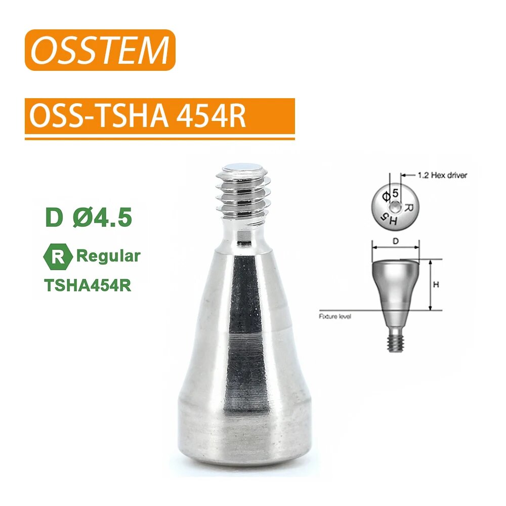Аксессуары для имплантов Dentium ITI Straumann Osstem OSS-TSHA454R