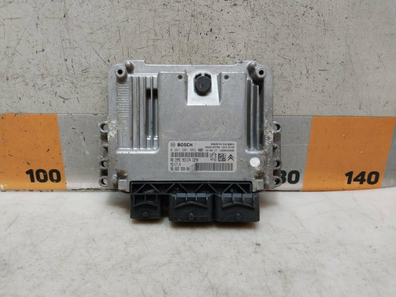 Б/У Блок управления ДВС, мозги, 1.4 Блок управления двигателем Citroen C3 Picasso 2010 1 454043 Peugeot-Citroen арт. 966623...