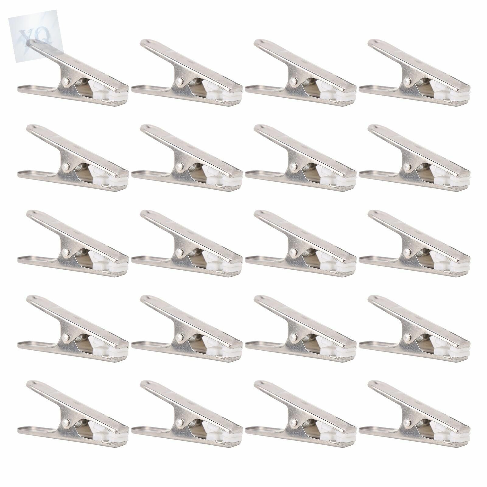 Прищепки для белья, Упаковка из 20 штук, новая прищепка из нержавеющей стали, многофункциональный зажим