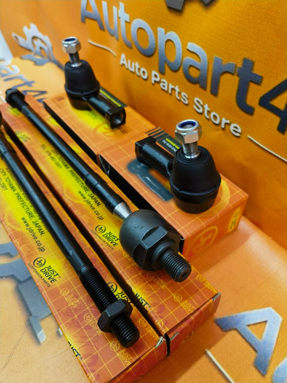Рулевые тяги с рулевыми наконечниками Хендай Гетц Hyundai Getz 02- Комплект на две стороны Япония