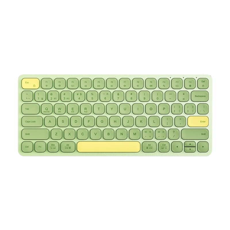 Клавиатура BOW 1722644, Cheese Tea - Keyboard + MB163L Pink + Cloud Wrist Rest Set — фото 1