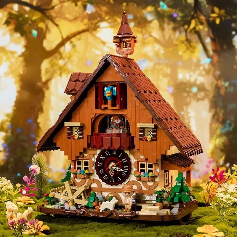 Конструктор часы с кукушкой Pantasy No Box