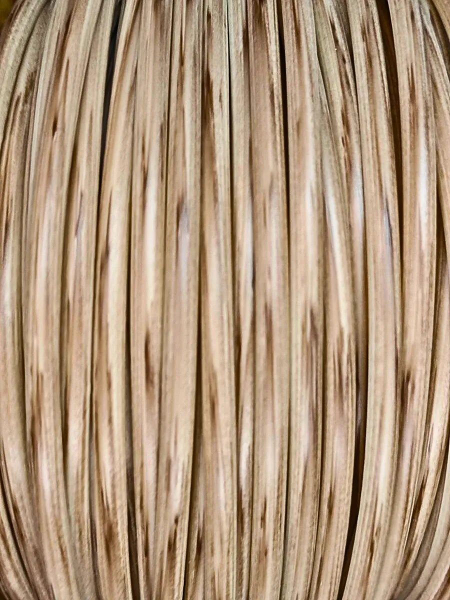 Искусственный ротанг для плетения, полутрубка 6 мм