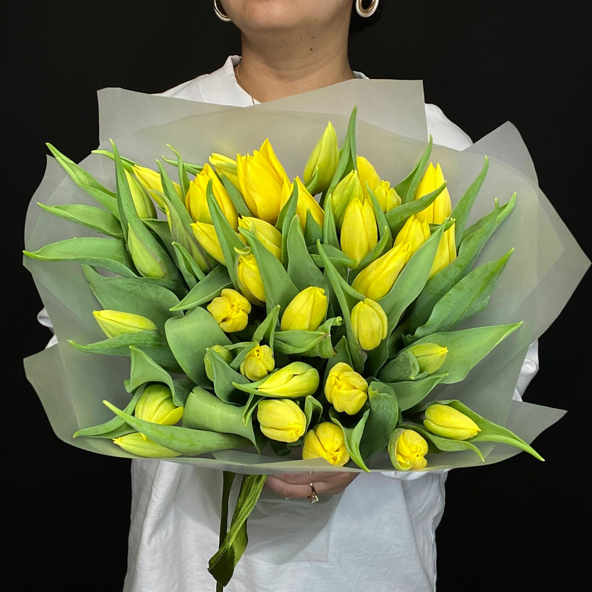 Желтые тюльпаны