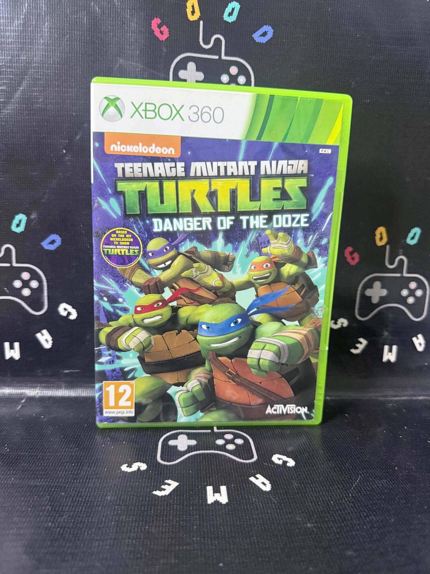 Игра Teenage Mutant Ninja Turtles Danger of the ooze xbox 360