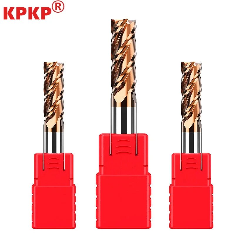 HRC55 Фреза из вольфрамовой стали с 4 лезвиями из твердого сплава для стали, удлиненные режущие инструменты с ЧПУ, концевая фреза с плоским дном 3x8Cx3Dx50L