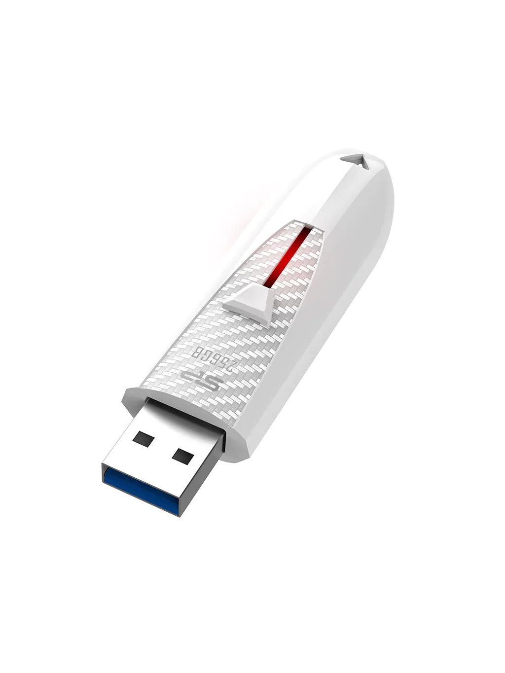 Накопитель Silicon Power Blaze B25, USB 3.2, 32GB, выдвижной, белый