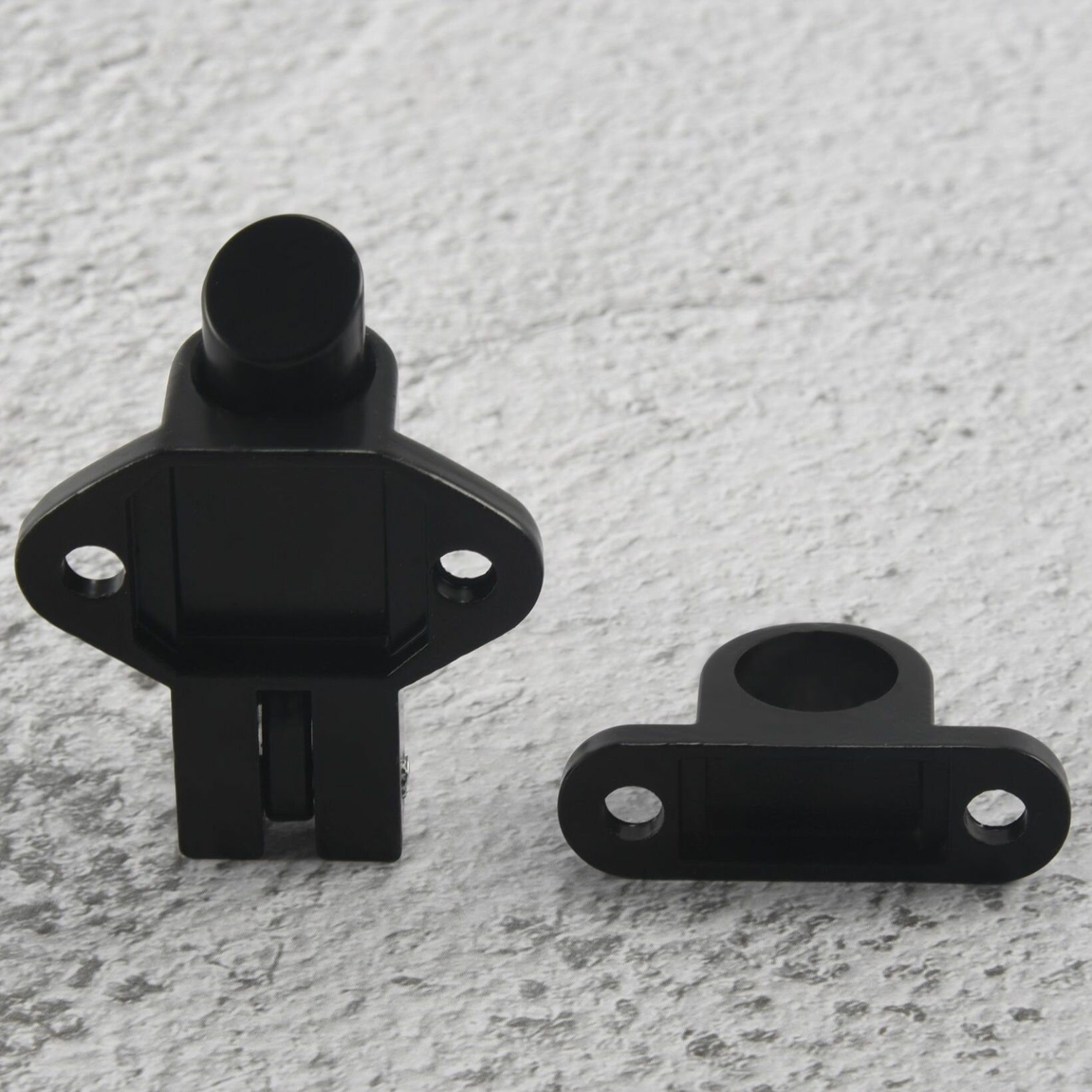 Алюминиевый автоматический замокзащелка OZ36A черный для оконных ворот, премиум механизм с пружинным болтом